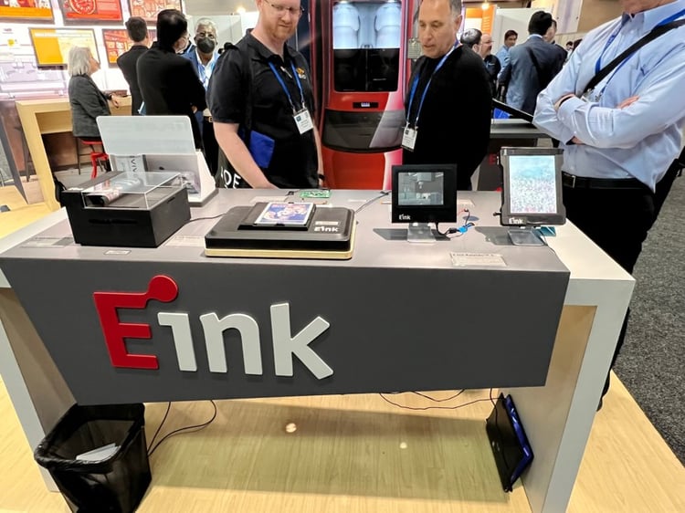 E Ink Returns to Display Week 2022