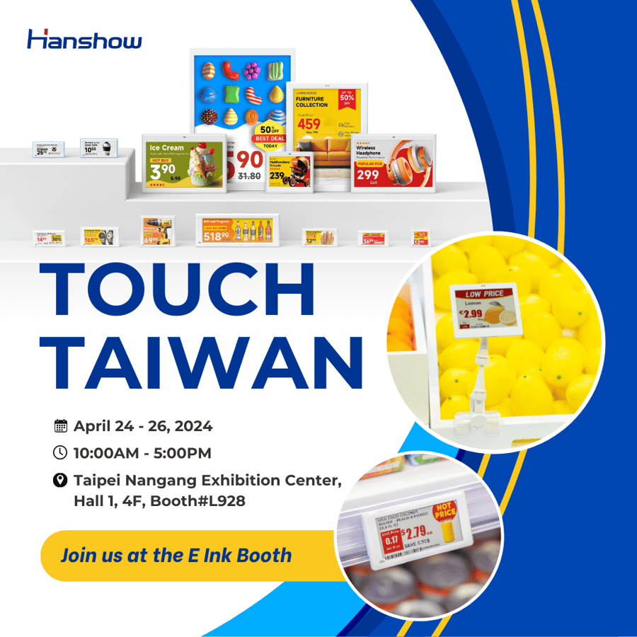 Hanshow and E Ink Partnership: Revolutionizing the Retail Industry